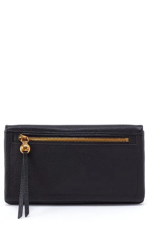 Hobo Lumen Leather Bifold Wallet - Black