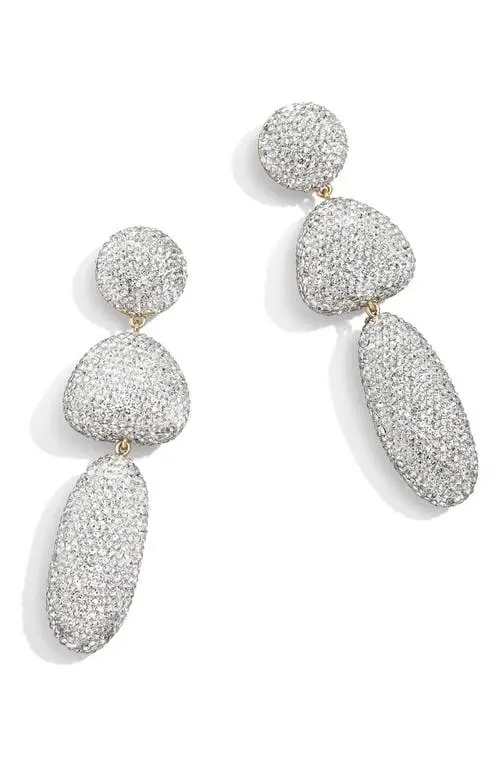 Baublebar Raquel Crystal Embellished Drop Earrings - Silver