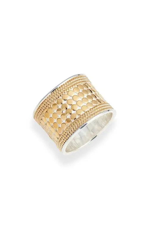 Anna Beck Classic Band Ring - Gold