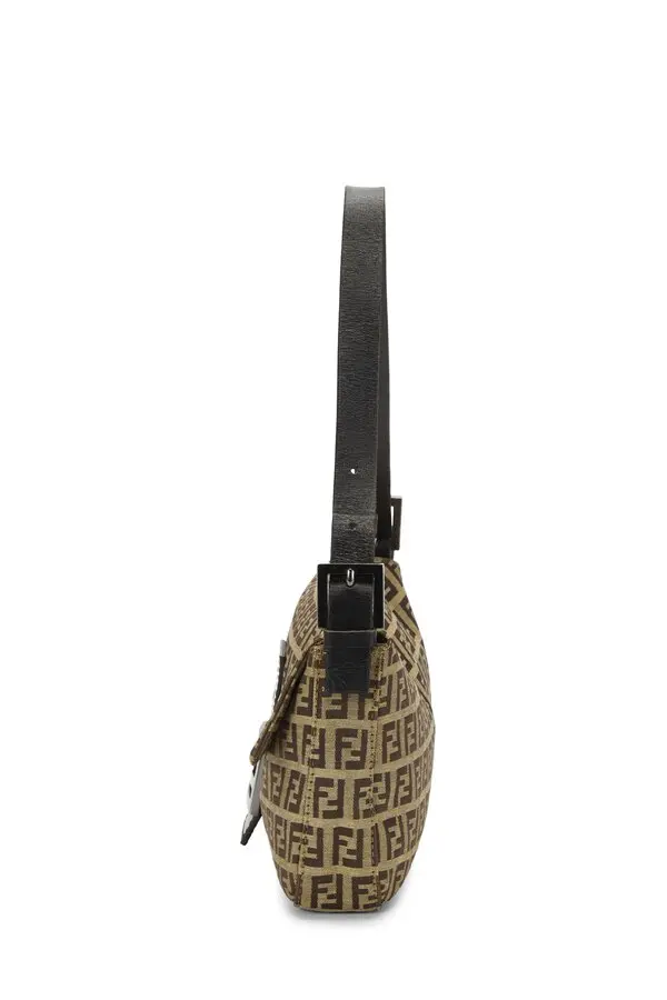 Fendi Zucchino Canvas Baguette