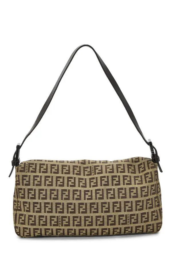 Fendi Zucchino Canvas Baguette