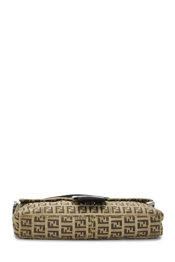 Fendi Zucchino Canvas Baguette