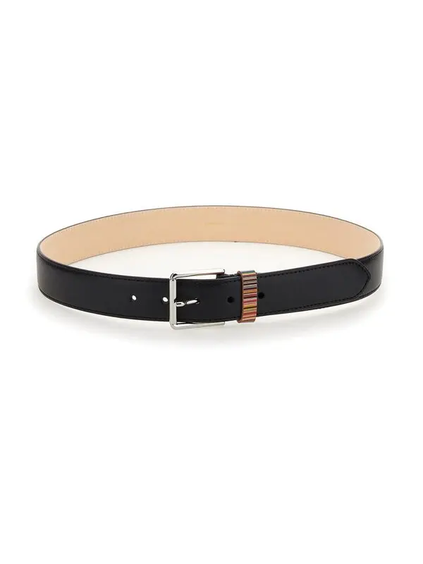 Paul Smith Leather Belt - Black
