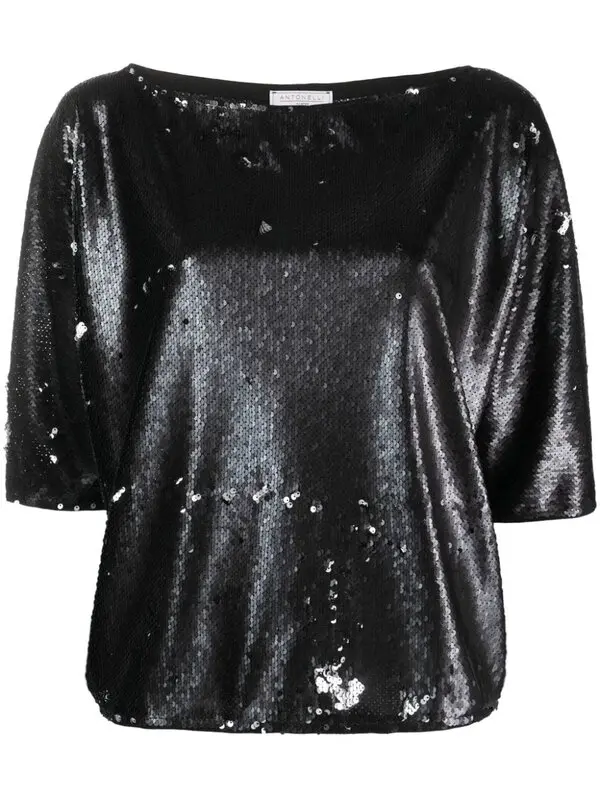 Antonelli Firenze Sequin Top