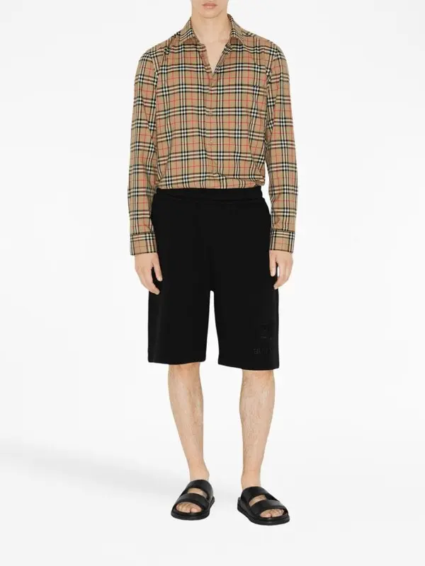 Burberry Vintage Check-pattern Cotton Shirt - Neutrals
