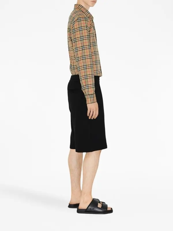 Burberry Vintage Check-pattern Cotton Shirt - Neutrals