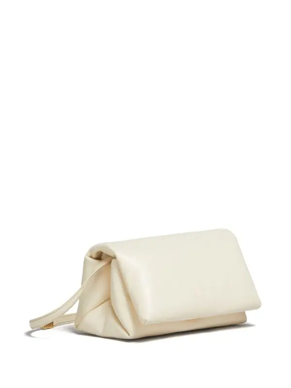 Marni Mini Prisma Leather Shoulder Bag - Neutrals