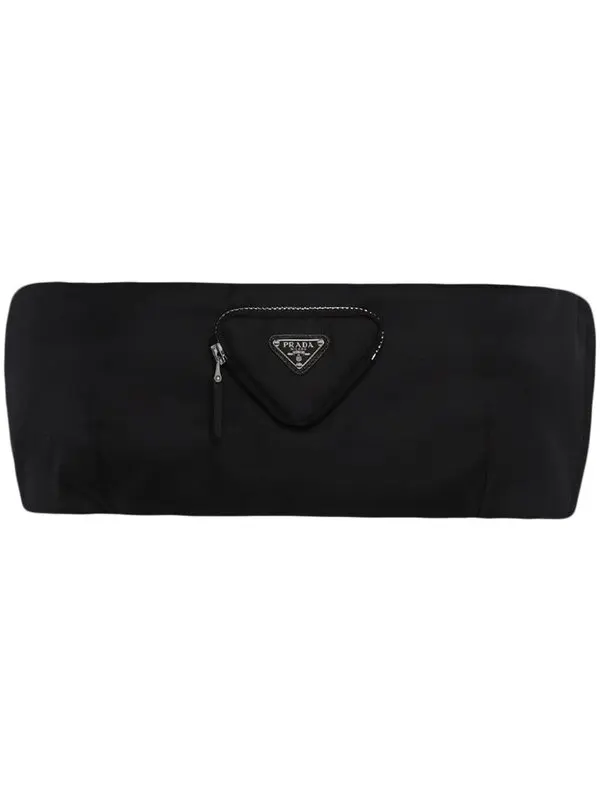 Prada Re-nylon Bandeau Bra - Black