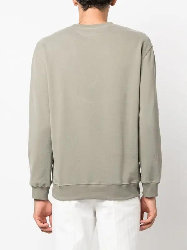 Brunello Cucinelli Crew Neck Cotton Sweatshirt