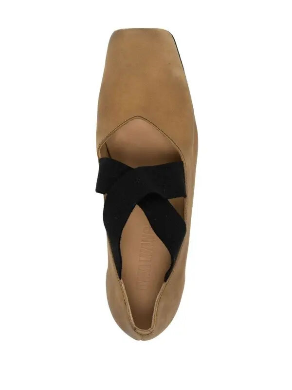 UMA WANG Square-toe Ballerina Shoes
