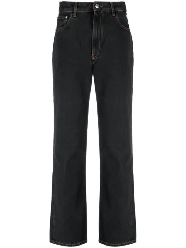Gcds Rhinestone-embellished Straight Jeans