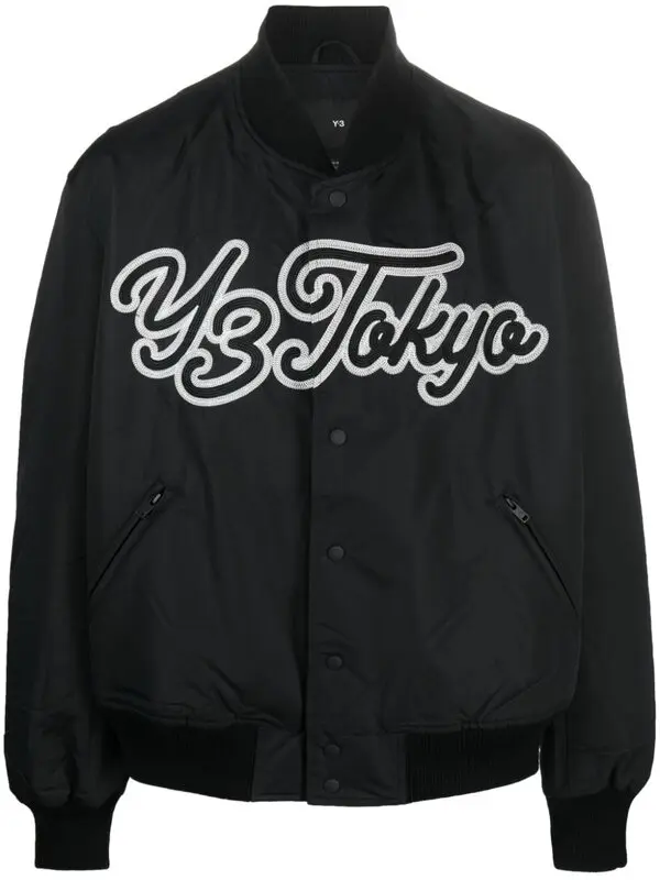Y3 Team Logo-embroidered Jacket