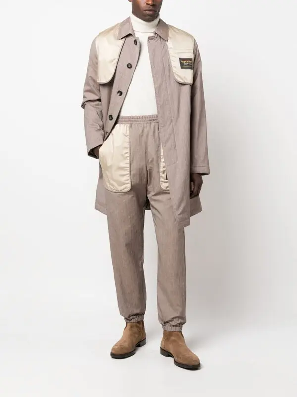 Moschino Logo-patch Panelled Track Pants