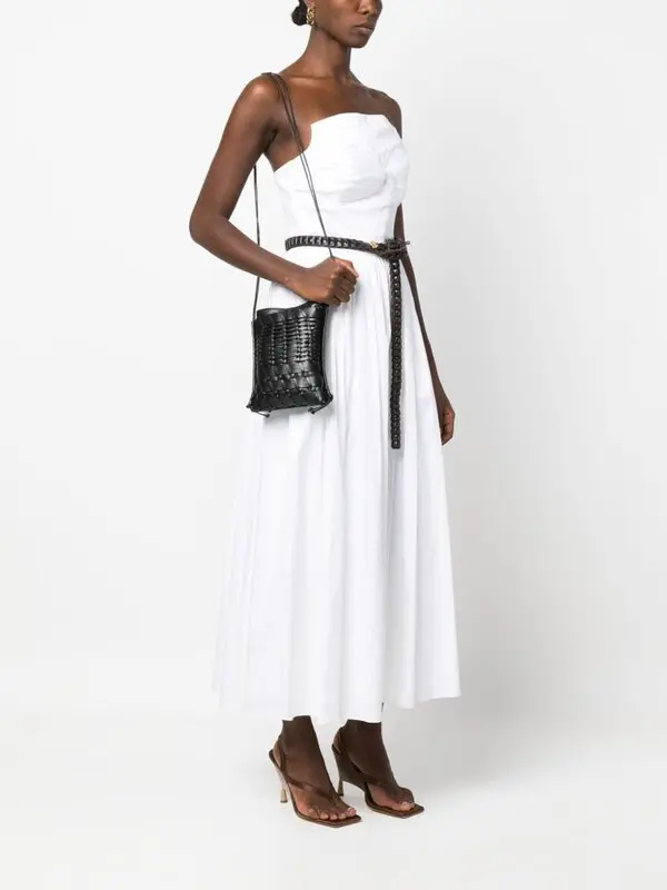 Hereu Trena Leather Crossbody Bag - Black