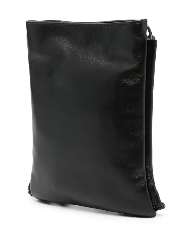 Hereu Trena Leather Crossbody Bag - Black