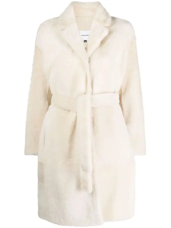 YVES SALOMON Belted Coat