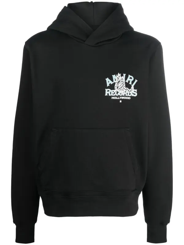 Amiri Logo-print Cotton Hoodie
