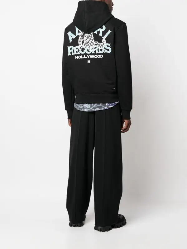 Amiri Logo-print Cotton Hoodie