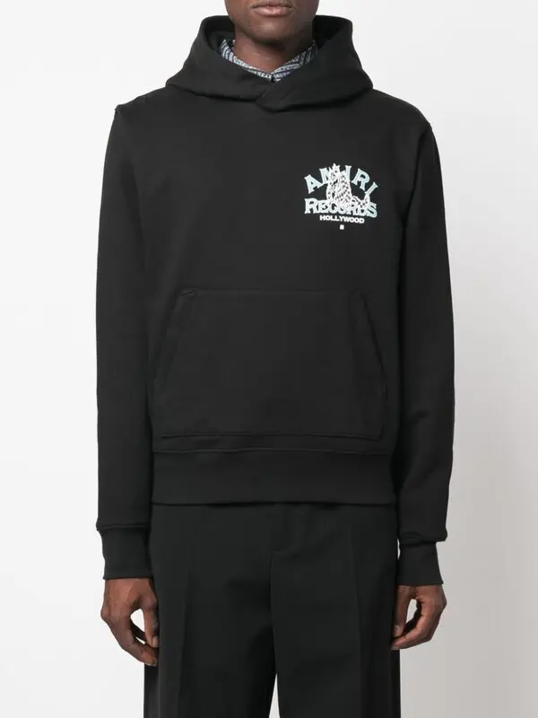 Amiri Logo-print Cotton Hoodie