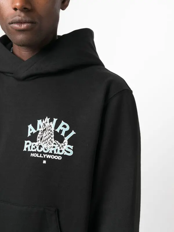 Amiri Logo-print Cotton Hoodie