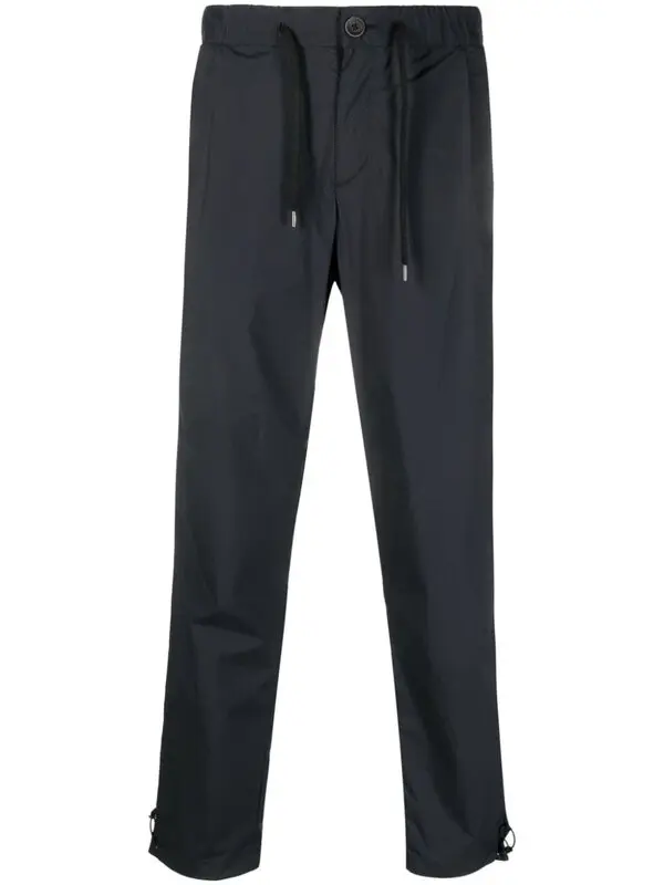 Herno Drawstring-waist Tapered Trousers