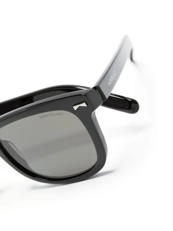 Montblanc Square-frame Tinted Sunglasses