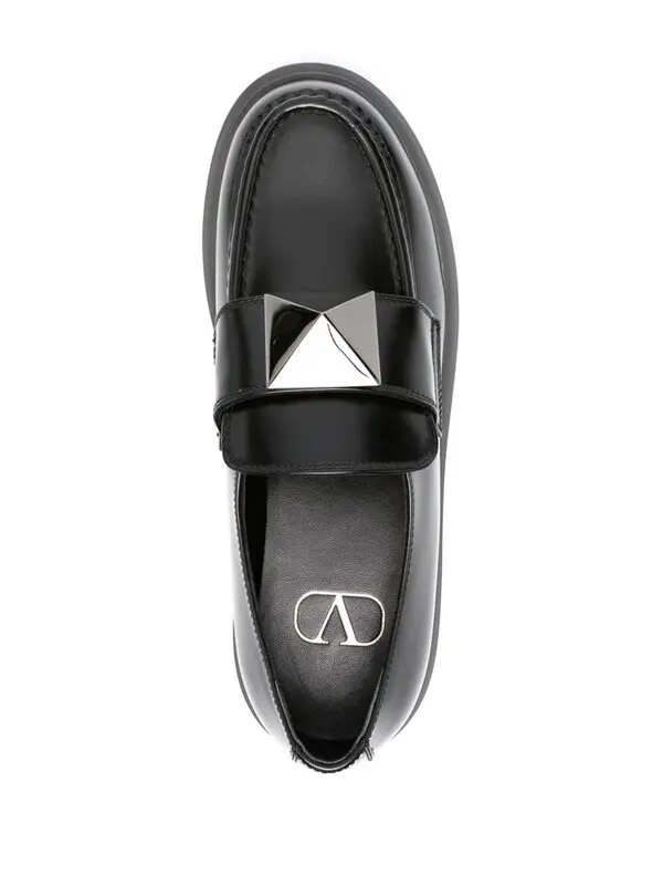 Valentino Garavani One Studded Platform Loafers