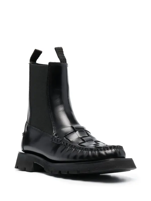 Hereu Alda Woven Chelsea Boots