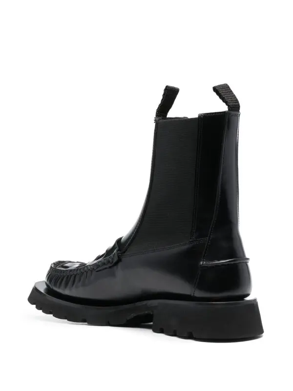 Hereu Alda Woven Chelsea Boots