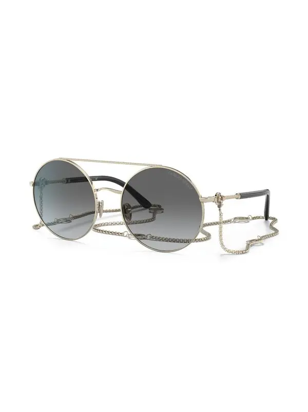 Giorgio Armani Round Frame Sunglasses