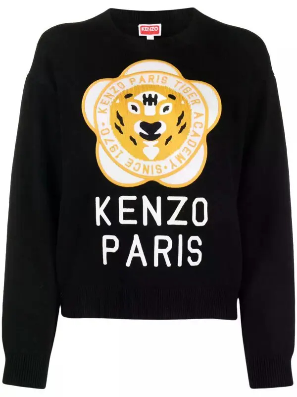 Kenzo Tiger Academy Wool-blend Jumper