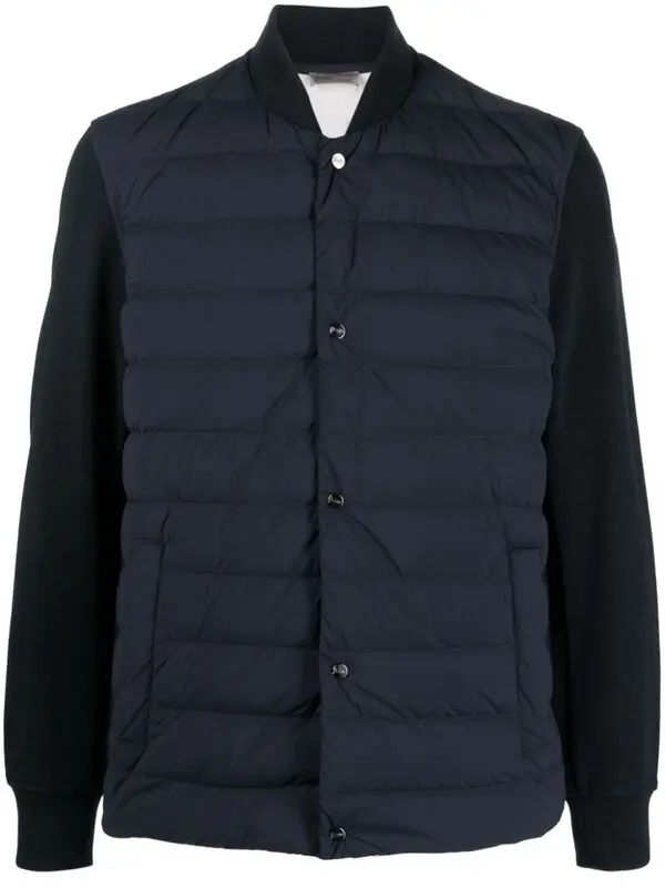 Herno Contrasting-sleeves Padded Jacket