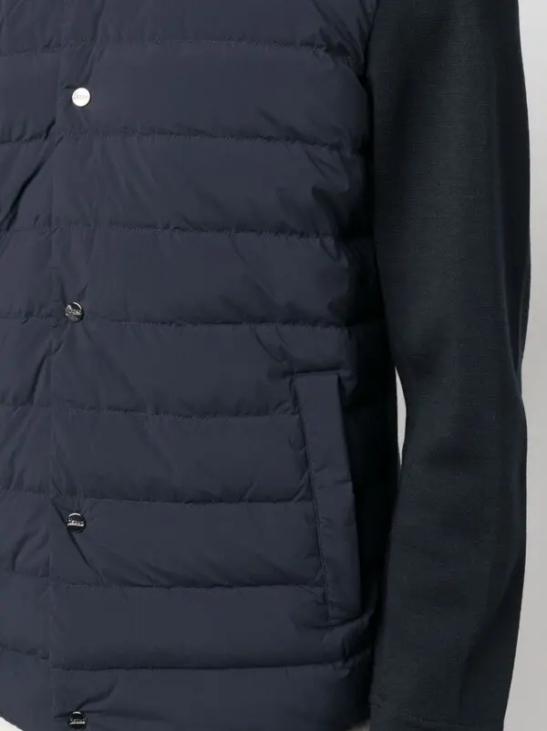 Herno Contrasting-sleeves Padded Jacket