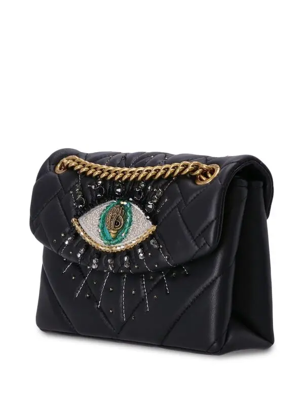 Kurt Geiger Mini Kensington Eye Crystal-embellished Crossbody Bag