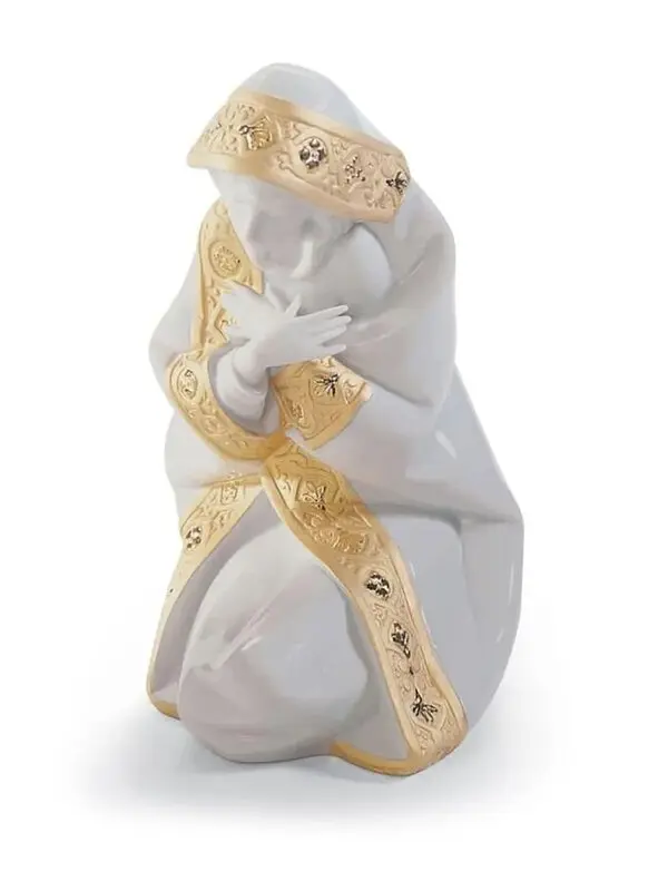 LLADRO Mary Nativity Porcelain Sculpture Set