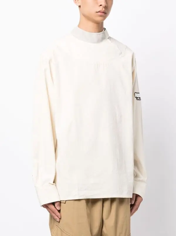 OAMC Logo-patch Cotton Shirt