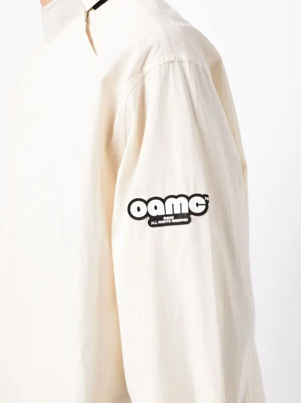 OAMC Logo-patch Cotton Shirt