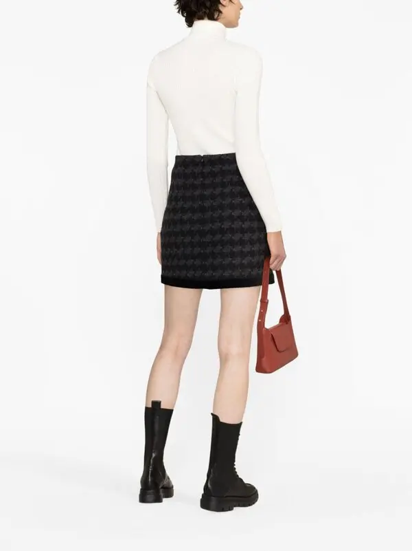 Sandro Logo-appliqué Roll-neck Jumper