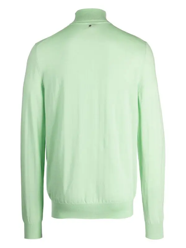 OAMC Roll-neck Wool Jumper - Green