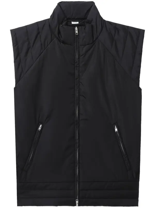 Random Identities Cap-sleeved Gilet