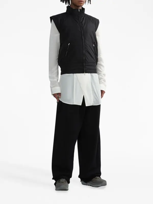 Random Identities Cap-sleeved Gilet