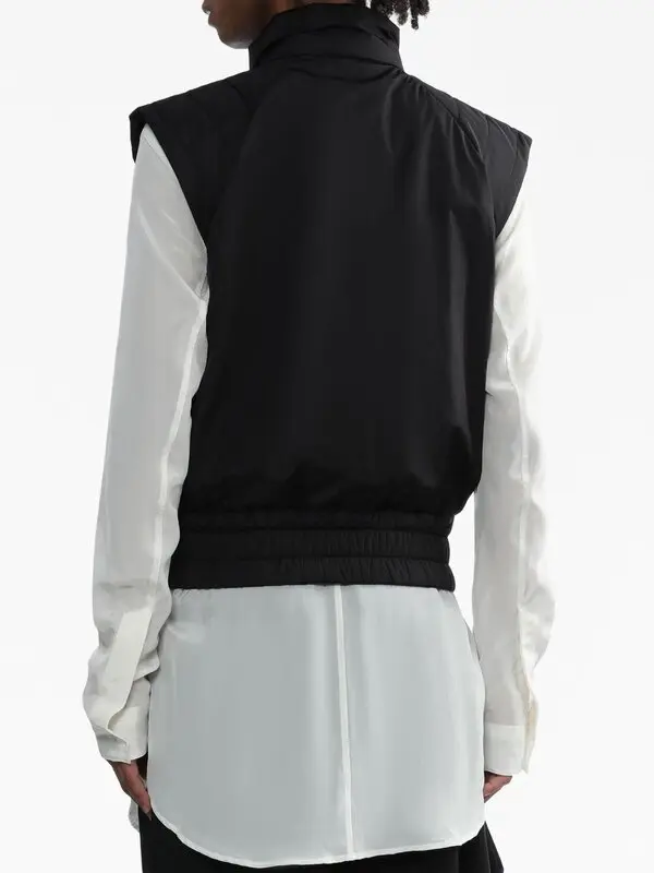 Random Identities Cap-sleeved Gilet