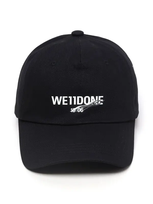 We11Done Logo-print Cap