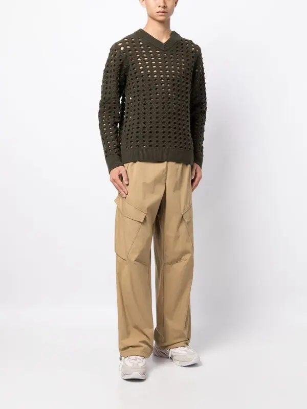 CRAIG GREEN Long-sleeve Perforated Sweatshirt