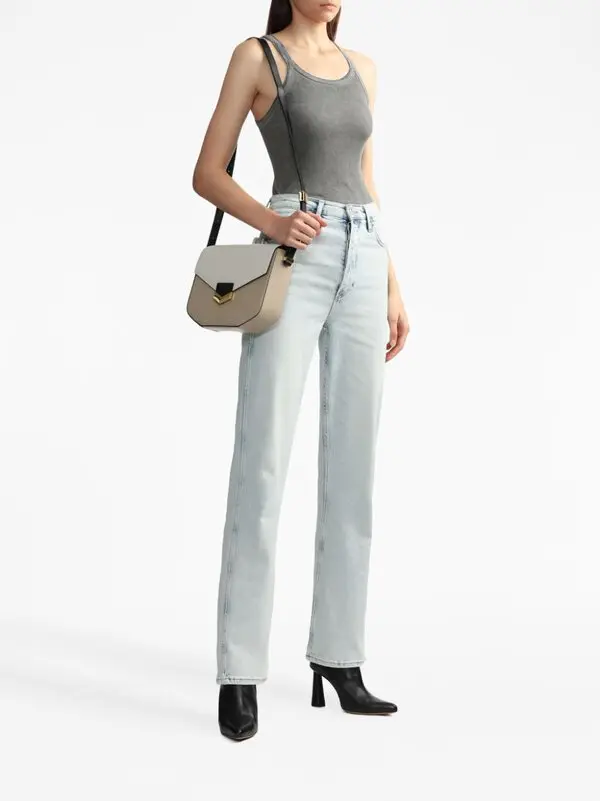 DEMELLIER The London Logo-print Shoulder Bag