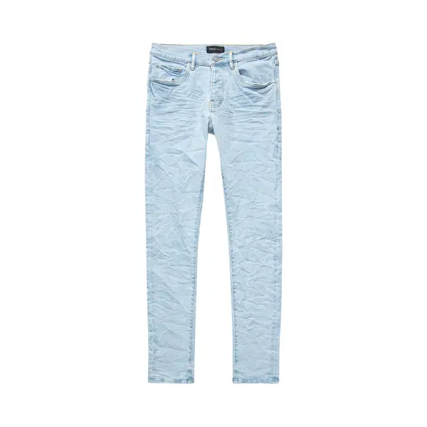PURPLE BRAND Low Rise Skinny Jeans 'light Bleach - Blue