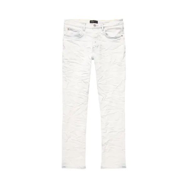 PURPLE BRAND Mid-rise Straight Jeans - White