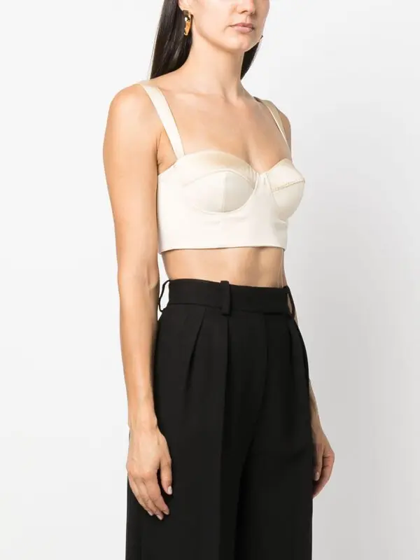 Moschino Cropped Tank Top