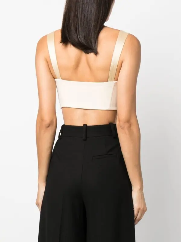 Moschino Cropped Tank Top