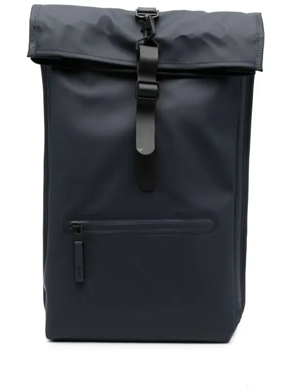 Rains Roll-top Backpack - Blue